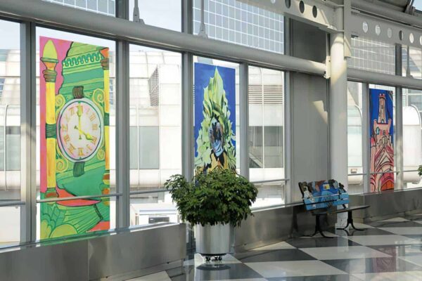 Clear Window Cling Graphic Printing- Poster Print Shop
