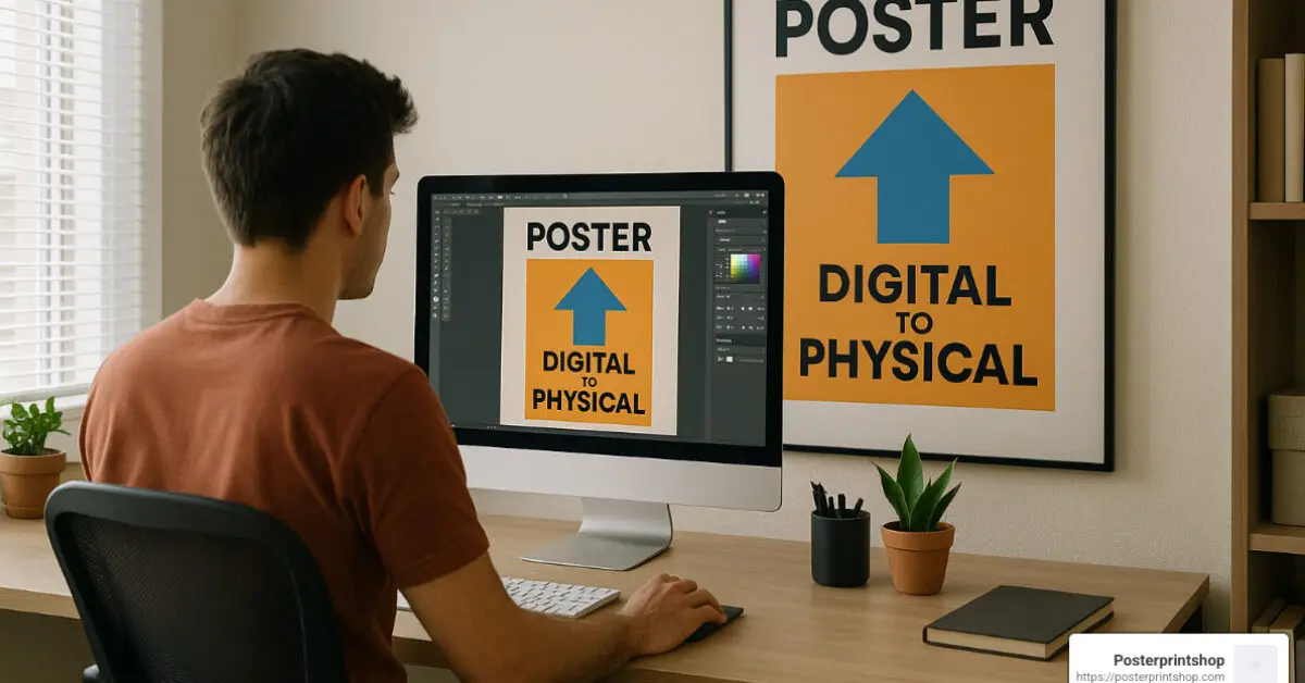 The Easiest Way to Convert a Digital File to a Poster - Poster Print Shop